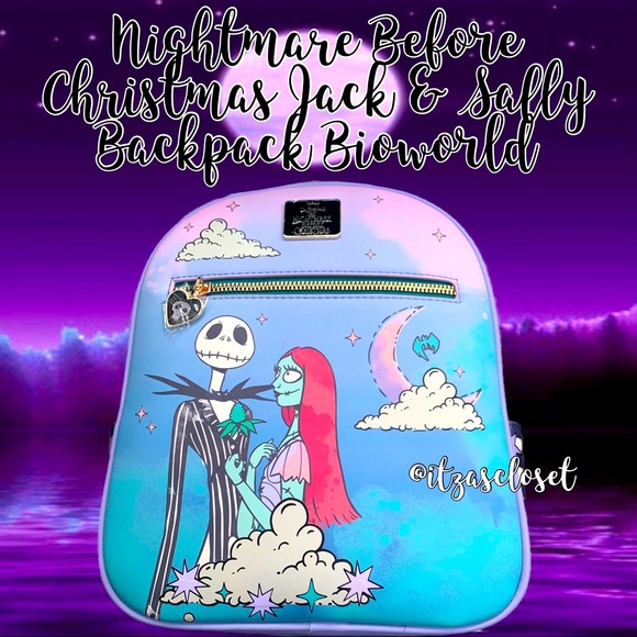 Bioworld | Bags | Bioworld Disney Nightmare Before Christmas Jack Sally ...